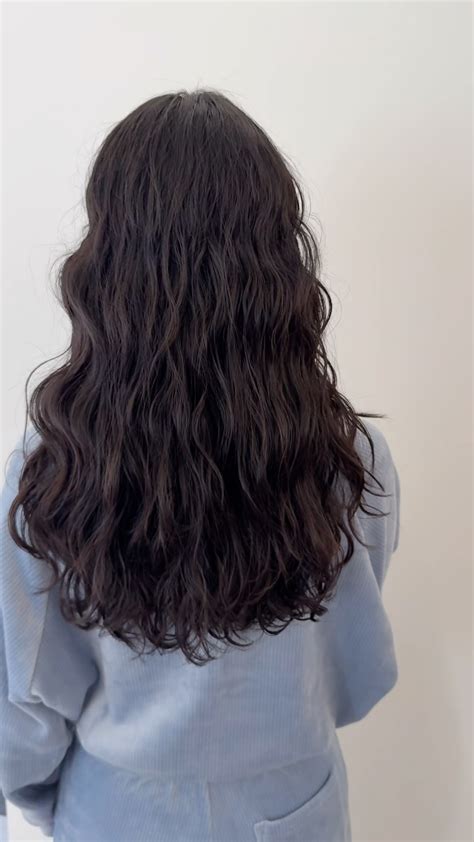 대구미용실 범어동미용실 수성구미용실 해피니언 범어 1호점 서예지 플라워펌🩵 얇은 컬로 디자인한 플라워펌 대구여자머리 대구여자머리예지쌤 대구플라워펌 플라워펌