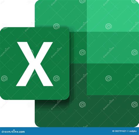 Microsoft Excel Icon Isolated On Transparent Office Applications