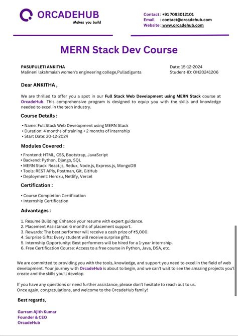 Mernstack Webdevelopment Fullstackdeveloper Learning Orcadehub Frontend Backend