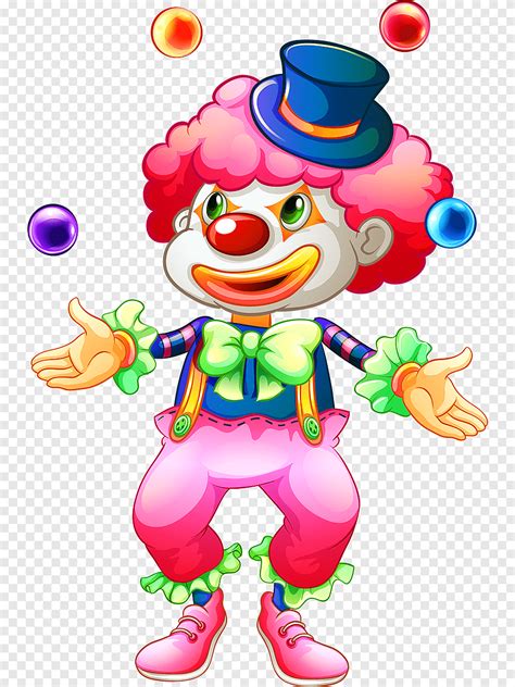 저글링 광대 그리기 서커스 사진술 척골가있는 Png Pngegg