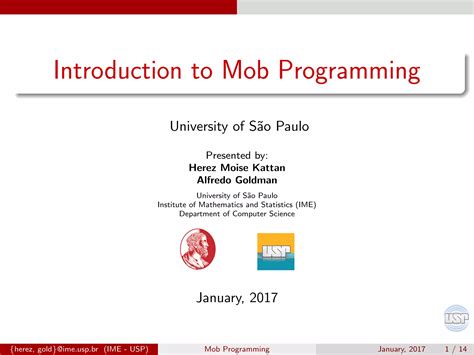 Introduction To Mob Programming Ppt