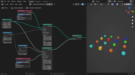 Geometry Nodes How To Realize Instances With Material Materials