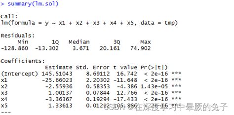 R语言读入表格数据进行多元回归分析r包读取excel表 回归 Csdn博客