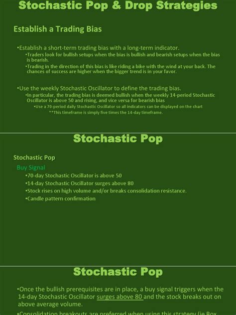 Kaizen Session3 Stochastics Trading Strategy Group3 Pdf Market Trend Business