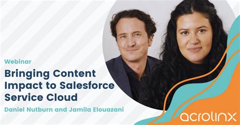Bringing Content Impact To Salesforce Service Cloud Cidm