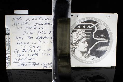 Gene Cernans Apollo 17 Eva Cuff Checklist Poised To Set Auction Records