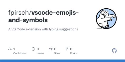 Github Fpirschvscode Emojis And Symbols A Vs Code Extension With