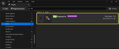 Day Sequence Time Of Day Plugin For Unreal Engine Unreal Engine 56