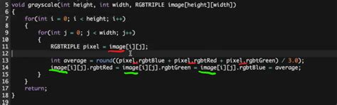 Cs50 Filter Segmentation Fault Data Structure C Two Dimensional