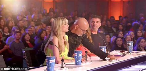 Americas Got Talent Howie Mandel Hits Golden Buzzer For Mesmerizing