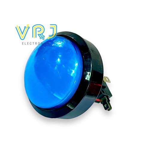 Switch 60mm สวิตช์กดติด ปล่อยดับ Switch สวิตช์ตู้เกมส์ ขนาด 60 Mm ไฟled