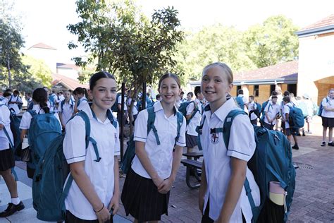 Year 7 First Day Chisholm Catholic College