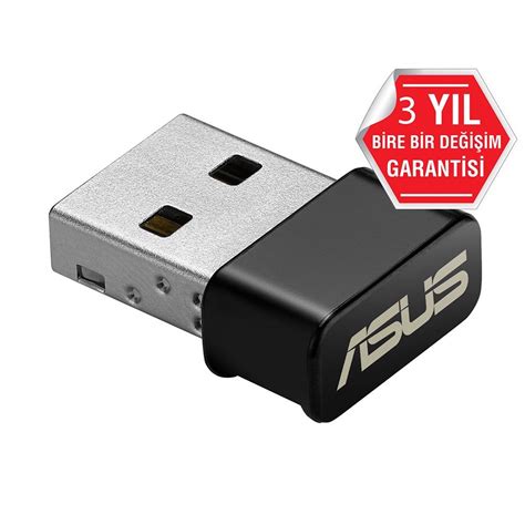 ASUS USB-AC53 Nano DualBand Kablosuz Nano USB Adaptör | ITOPYA