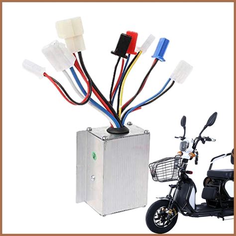 Speed Controller For Electric Motor 250W DC Motor Control Aluminum Alloy Safe Motor Controller