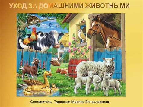 Уход за домашними животными презентация онлайн