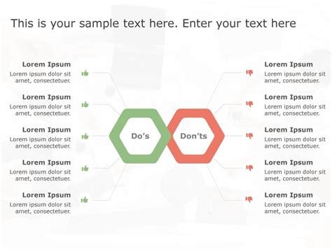 Dos Don T PowerPoint Template