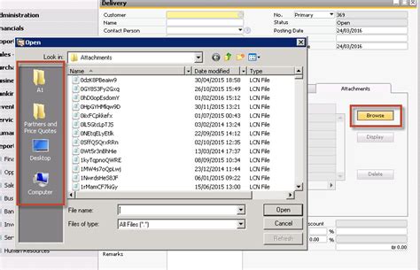 Attachments Default Folder Shown When Clicking B Sap Community