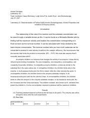 Lab Full Report Pdf Ariana Gonzalez Laboratory D Team Members Casey Morrissey Leigh Anne