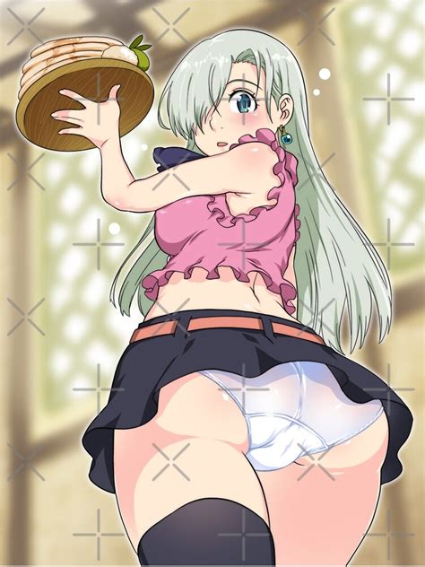 Póster Bragas Waifu Elizabeth Liones Nanatsu No Taizai Los Siete Pecados Capitales De