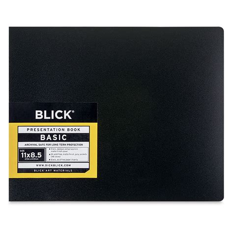 Blick Presentation Book 8 12 X 11 Landscape