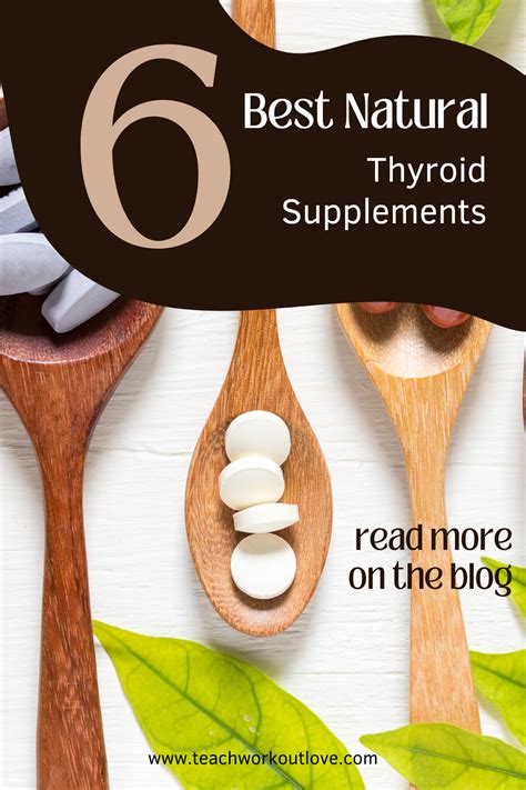 6 Best Natural Thyroid Supplements Teach Workout Love