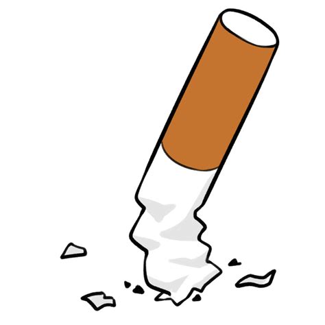 吸い殻 イラストクラウド