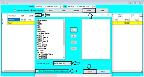 RCM Invoice List Help Guide