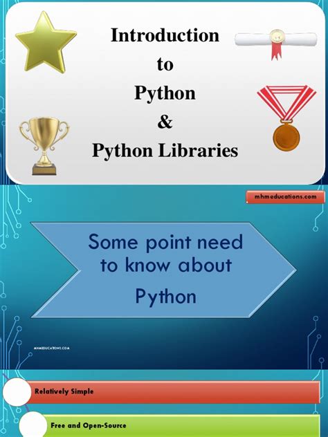 introduction to python and python libraries pdf python programming language library