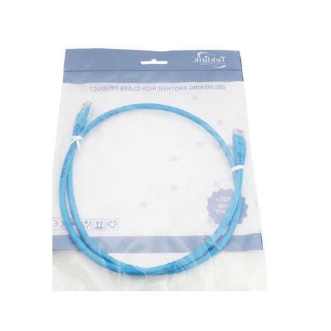 PATCH CORD UTP CAT A AZUL FT MTS TEKLINK Tectel Distribuidor Mayorista