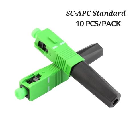 Jual Fast Connector SC UPC SC APC FTTH Konektor Fiber Optik Konektor 10pcs Shopee Indonesia