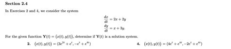 solved section 2 4 in exercises 2 and 4 we consider the