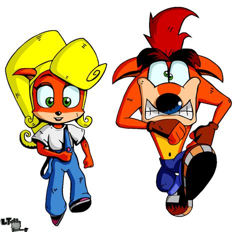 Crash And Coco Lte T Animation By Lte T On Deviantart