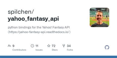 Github Spilchenyahoofantasyapi Python Bindings For The Yahoo