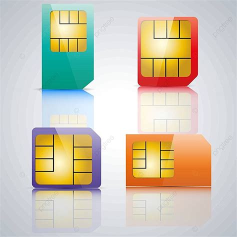 Set Sim Cardvector Illustration Equipment Vector Object Vector Equipment Vector Object Png
