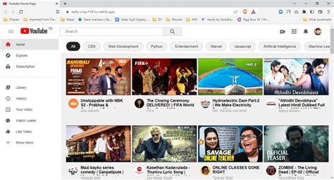 Github Jitsu 13youtubeclone Youtube Clone With Search
