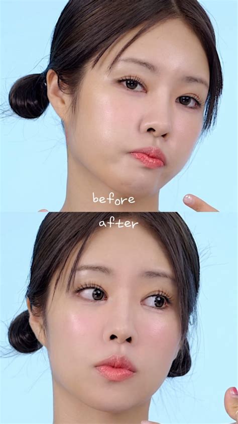 🥇뷰티계의 트랜드세터 상은언니 광고 속광 하이라이터가 예뻐보이려면 보송한 곳과 광택도는 곳의 구분이 확실해야되요☁️ 이 구분이 명확하지 않으면 시선이 분산되면서