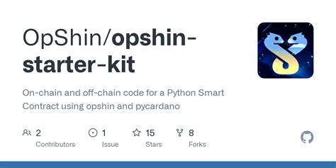 github opshin opshin starter kit on chain and off chain code for a