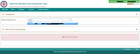 Update Pf Date Of Exit Date Of Leaving In Provident Fund Pf