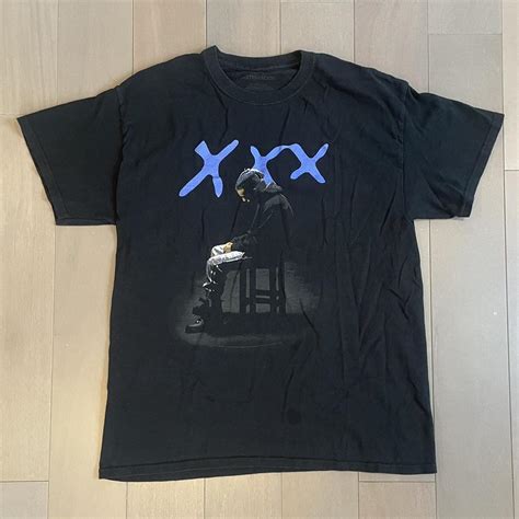 Oversized Black Xxxtentacion Tee Size Mens Depop
