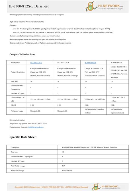Cisco Ie T S E Datasheet Pdf Computer Peripherals Computing