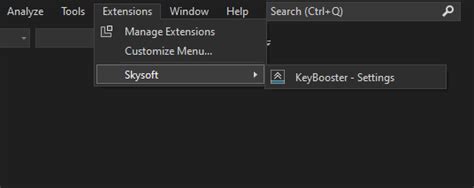 Keybooster Visual Studio Marketplace