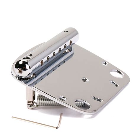 Dropship Jazzmaste Chrome 6 String Guitar Bridge Replacement For