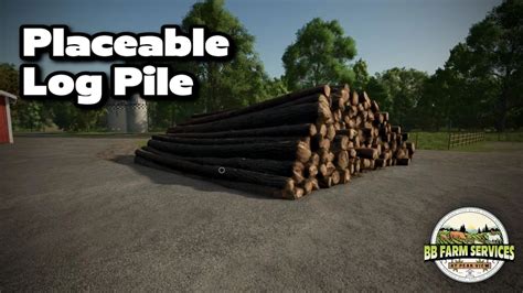 Placeable Log Stack V1002