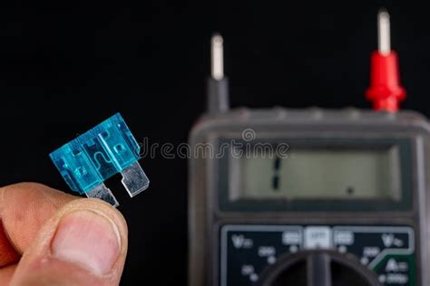 Electric Meter And Ceramic Fuse A Device For Measuring Electric Current And Checking Components