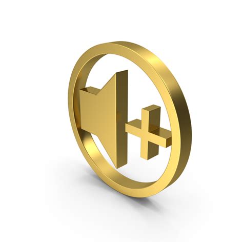 Volume Increase Icon Gold Png Images And Psds For Download Pixelsquid