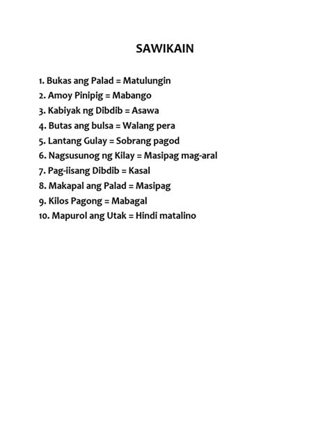 Sawikain Pdf