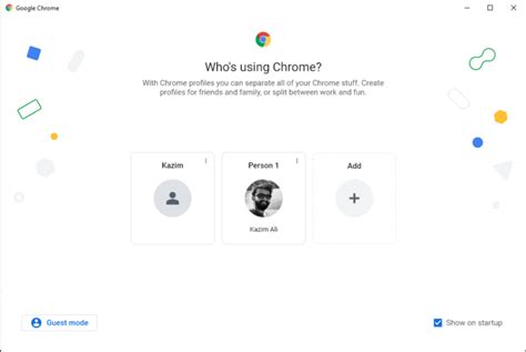 How To Disable Chrome Profile Selector On Startup