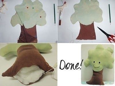 Tree Plushie How To Make A Plant Plushie Embroidery And Sewing On Cut Out Keep