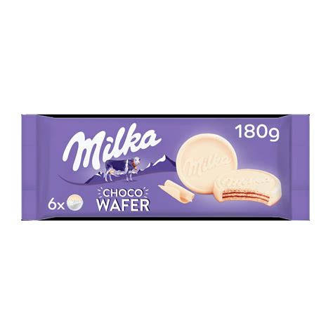 Buy Milkawafer Chocolate Milka Choco Wafer Wafers With Cocoa Cream And White Chocolate Cover