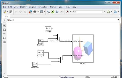 Matlab虚拟现实之建立simulink虚拟现实工具箱的使用simulink Vrsink Csdn博客